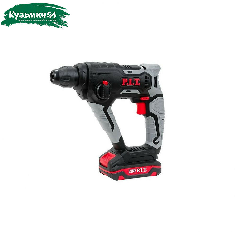 Аккумуляторный перфоратор P.I.T. PBH20H-18A/1, 20в, 1акк*2Ah+з. у, 1 шт.