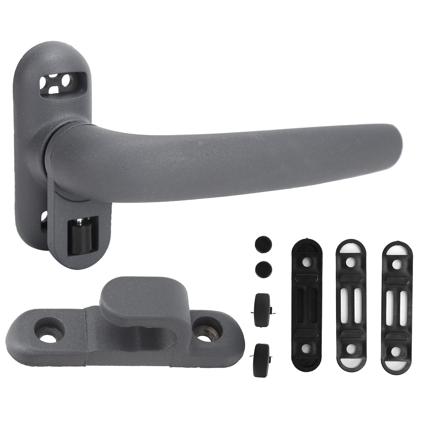 Ручка для створчатого окна из цинкового сплава, прочная настенная ручка-замок для дома, ванной комнаты, окна отеля