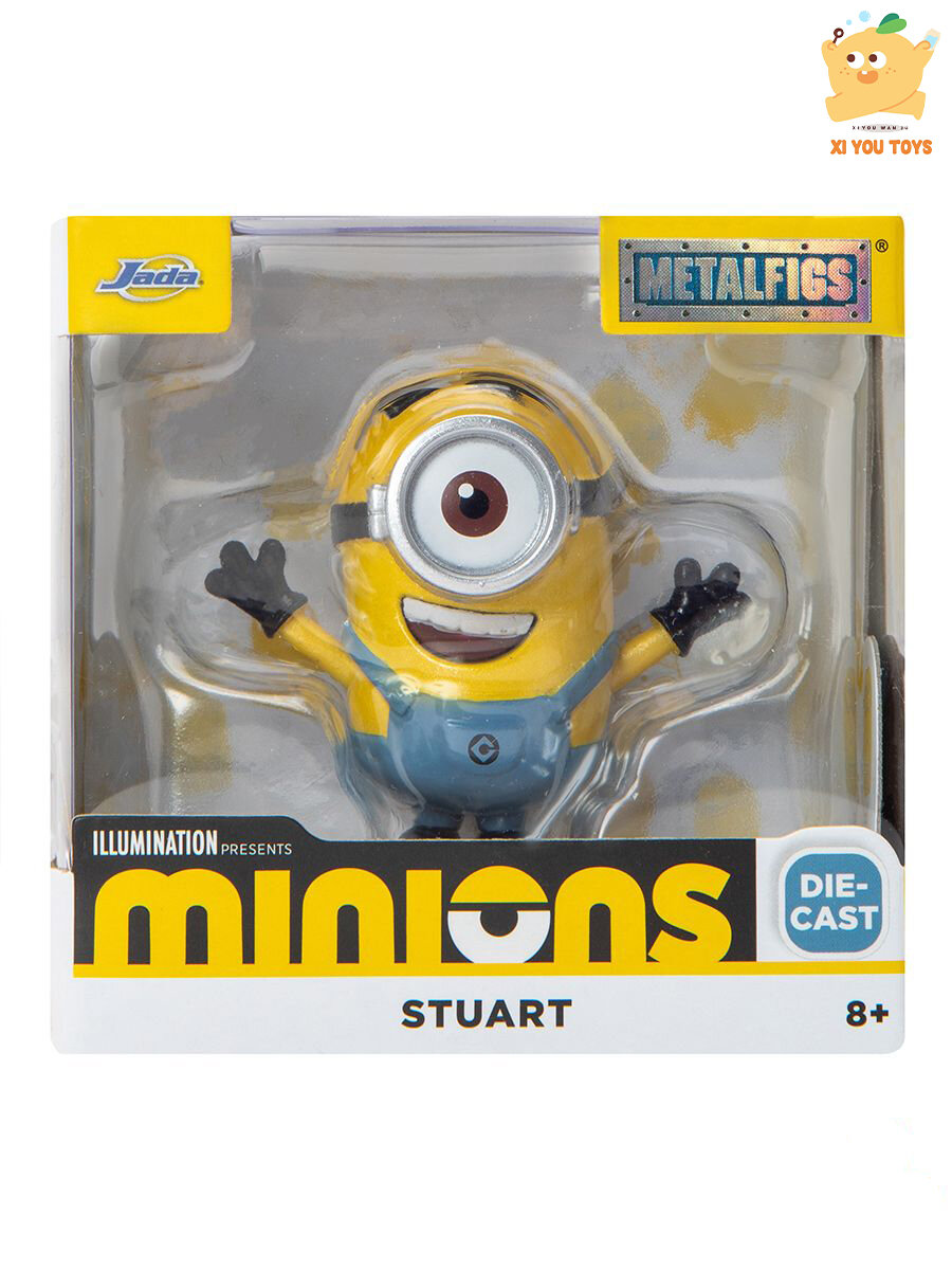 Jada Toys Despicable Minions Metalfigs Stuart / Металлические Игрушки-миньоны Станут Идеальным Подарком На Новый Год.