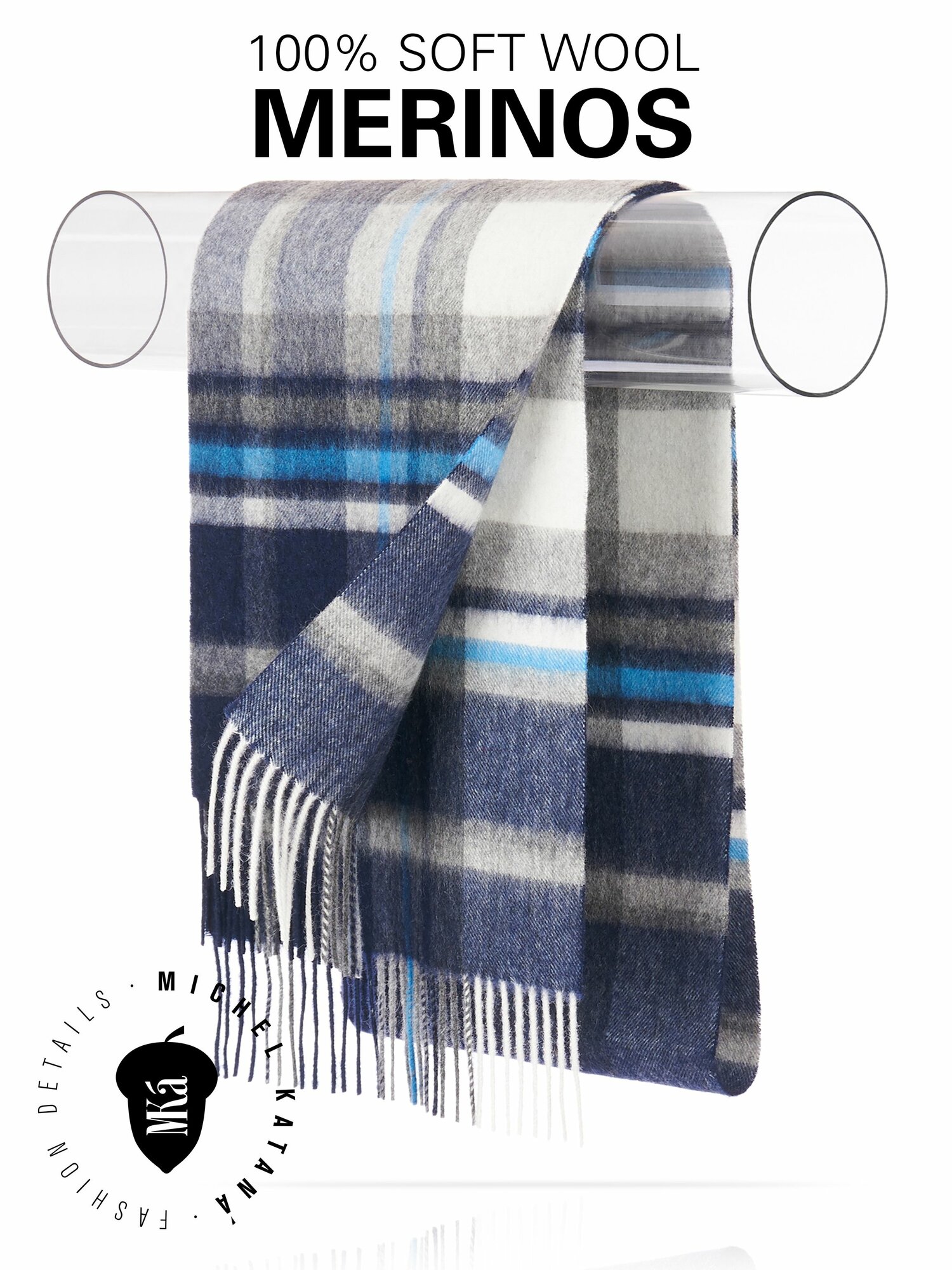 Шарф Michel Katana l'Esprit de TARTAN (Дух Тартана) by Michel Kataná для мужчин и женщин