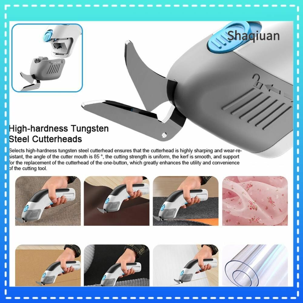 Электрический нож для ткани, портативный, высокоскоростной, для шитья и DIY-проектов