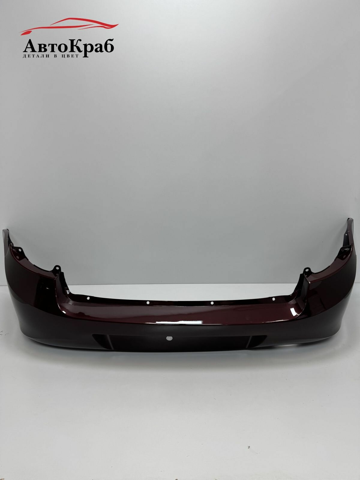 Бампер задний в цвет для Лада Гранта 2011 - 2017 г. 192 - портвейн