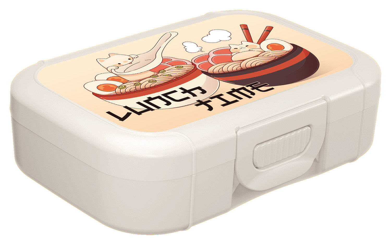 Ланч-бокс ПТ Lunch time светло-бежевый 0,85л