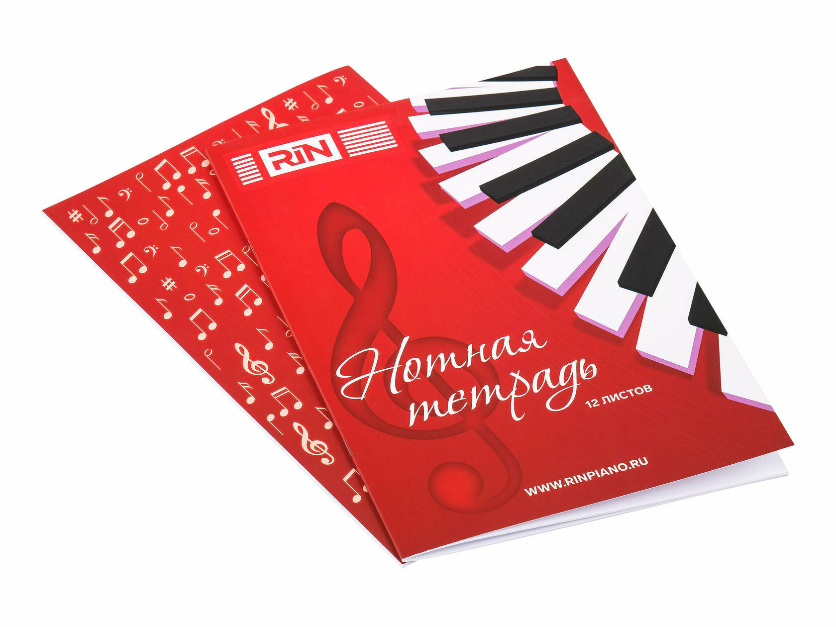 Нотная тетрадь, 24 листа, Rin MBR24