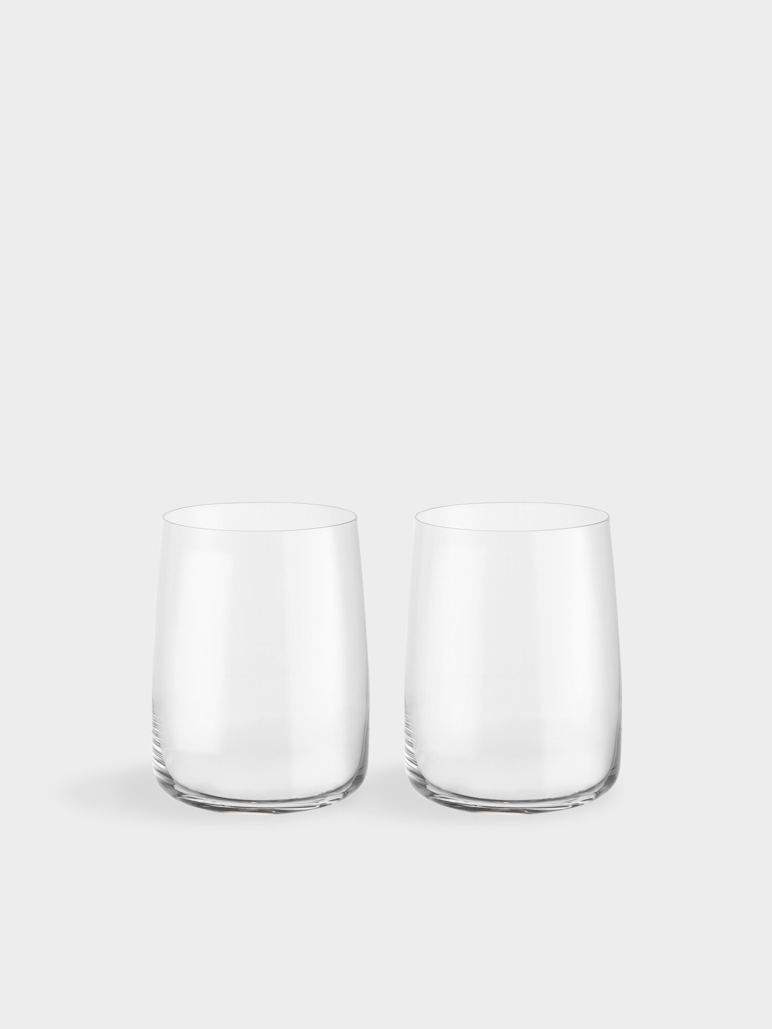 Стакан, 11 см, 450 мл, 2 шт, кристальное стекло, Lienza, Kuchenland