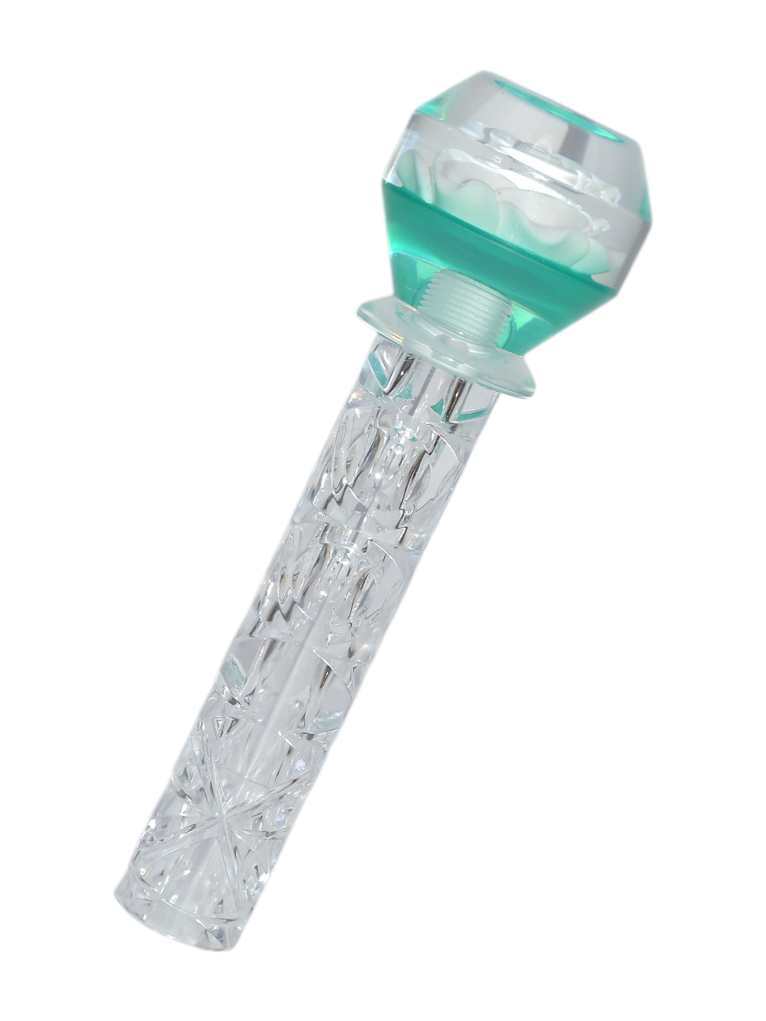 Ручка КПП ретро, розочка, длинная, зеленая на ВАЗ 2101-2107, Нива