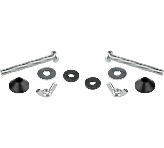 Крепление бачка к унитазу MasterProf с гайкой "барашек" М8, 2 шт. ИС.131752