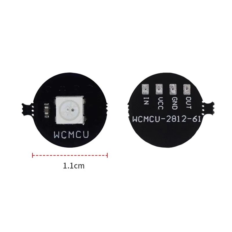 RGB светодиодная кольцевая лампа WS2812 1bit