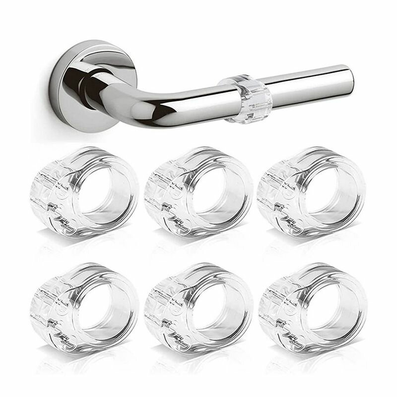 Стоппер на ручку двери / стопор дверной силиконовый 1 шт