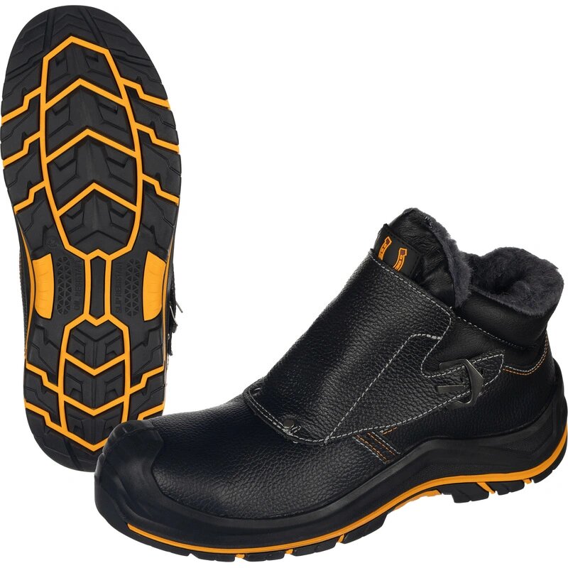 Ботинки сварщика PERFECT PROTECTION ПУ/НР с ПП и АС утепл. р.42 (120905)