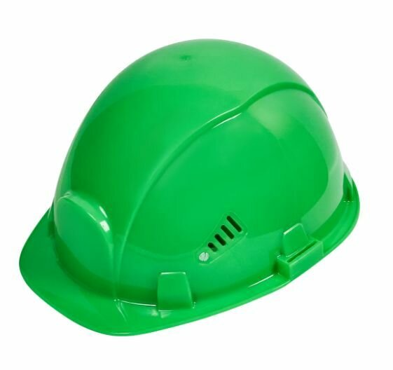Каска защитная Krafter цвет зеленый