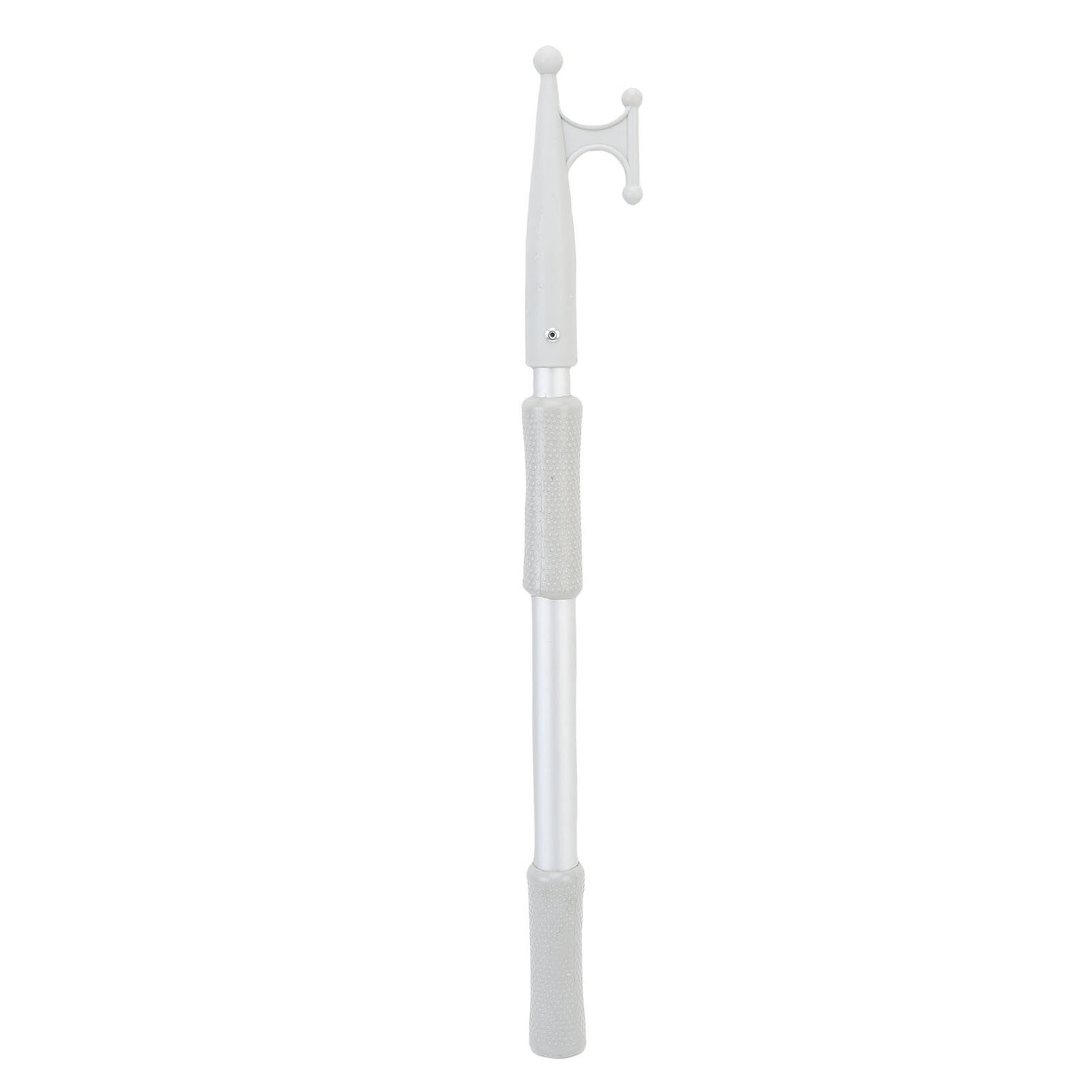 Телескопический багор для лодки, алюминий, нескользящая резина