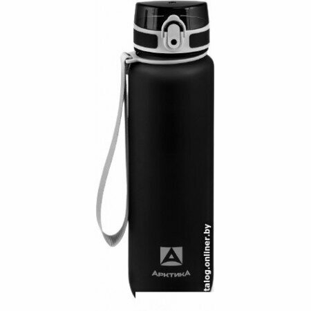 Бутылка для воды Арктика 720-1000-BKM 1л (черный)