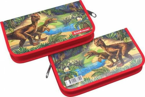 Пенал 1 отделение без наполнения "Dinosaurs" 205*1110 см 47354 "Erich Krause"