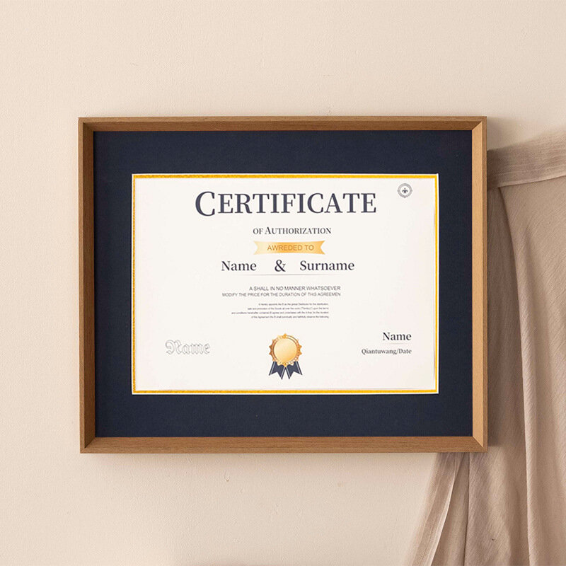 Рамка для диплома формата А4, рамка для почетной грамоты, настенная рамка для фотографий, рамка для награды выпускнику, акриловая фоторамка 20inch