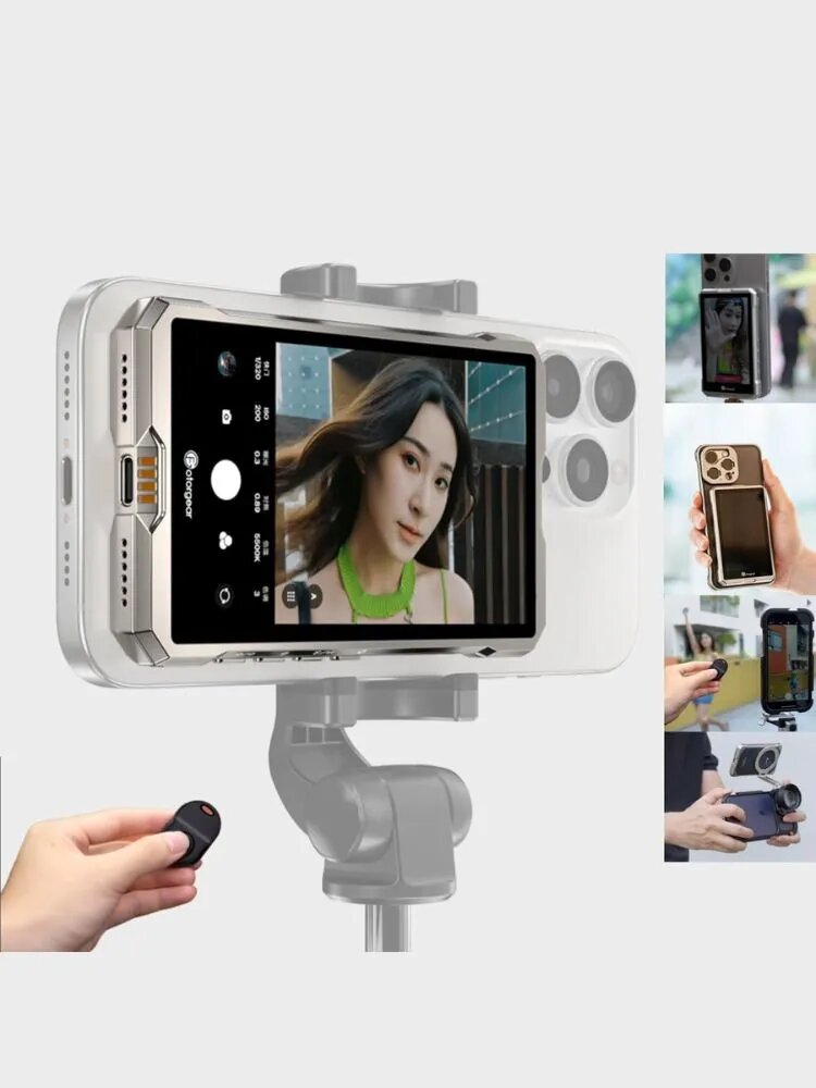 Fotorgear MS01 Магнитный смартфон с селфи-дисплеем на экране