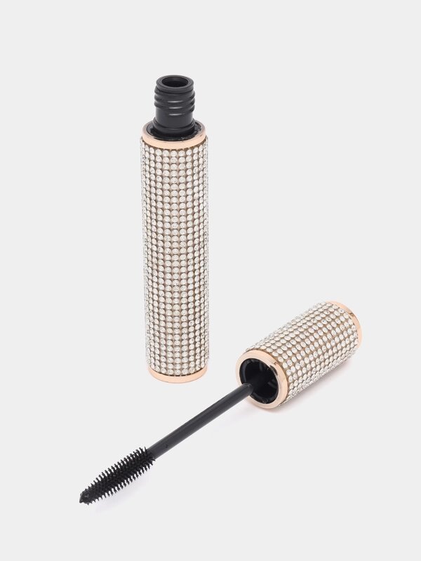 Тушь для ресниц из страз, объёмная, черная. Подарок подруге