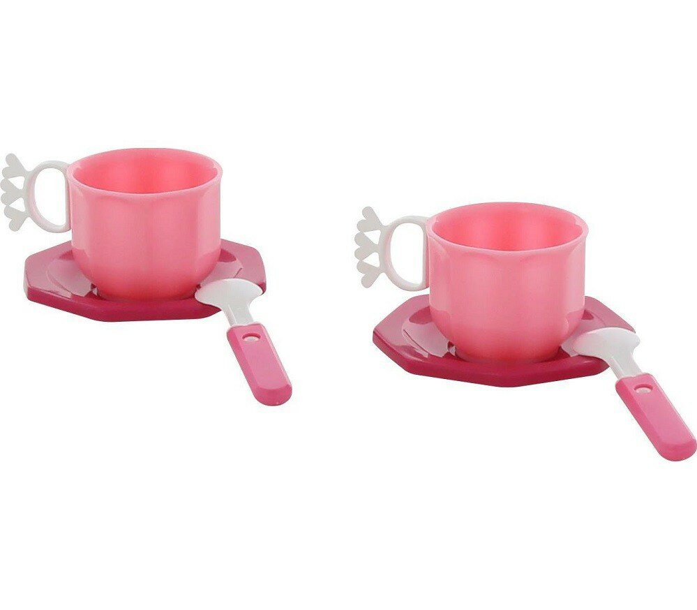 Полесье Набор детской посуды Ретро на 2 персоны (6 элементов) 61676 с 3 лет