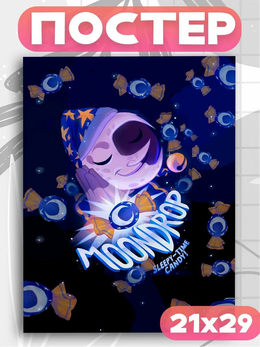 Постеры на стену для интерьера Five nights at freddy's Фнаф, плакат 1шт, А4 размер.