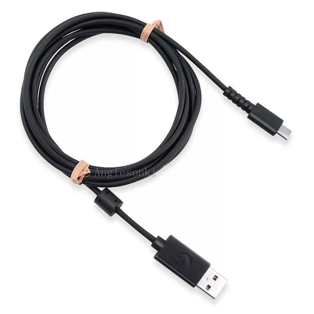 Logitech G733 и GPRO X беспроводные наушники: USB-C зарядный кабель черного цвета, длина 1,5 метра для гейминга и