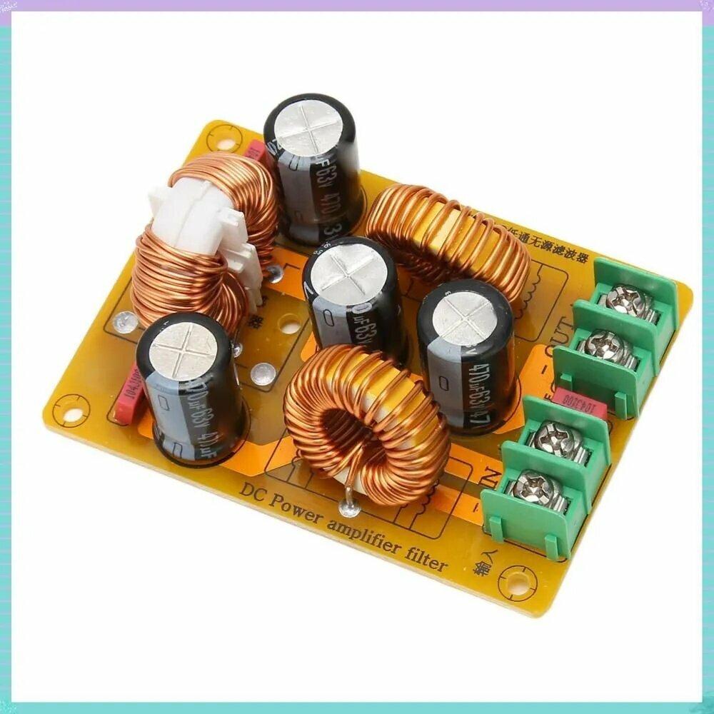 Фильтр питания от электромагнитных помех постоянного тока