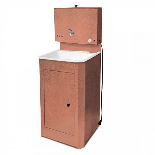 Умывальник электрический (С В/Н 17Л) пласт. Мойка медь акватекс миасс