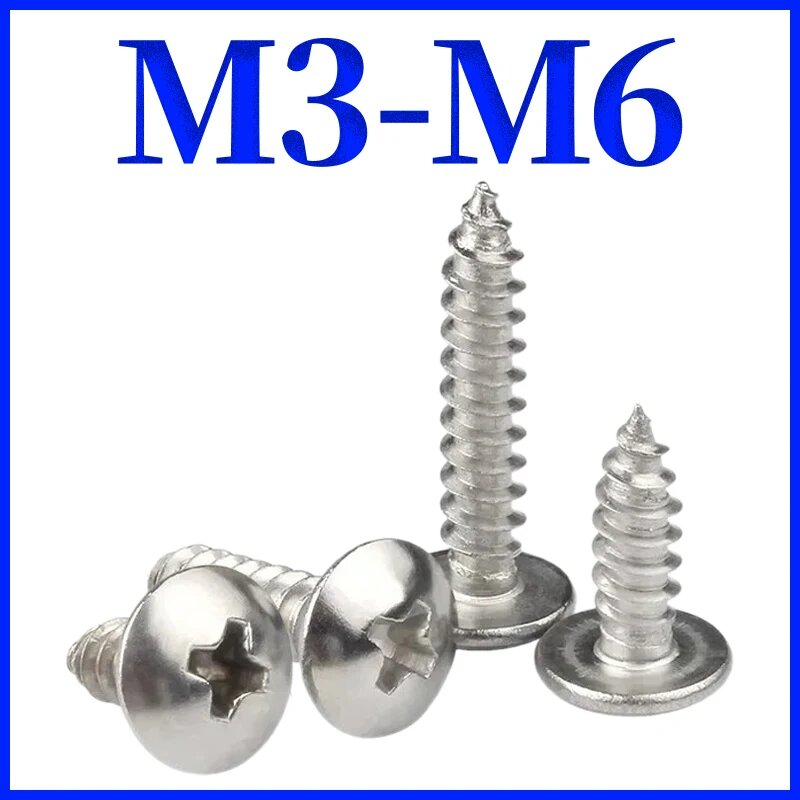 Саморезы ZONSANTAS нержавеющая сталь M3 M4 M5 M6 M5 x 20Pieces, 20mm