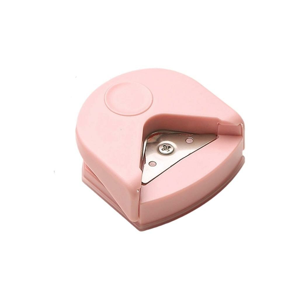 Угловой дырокол для бумаги, Розовая коробка
