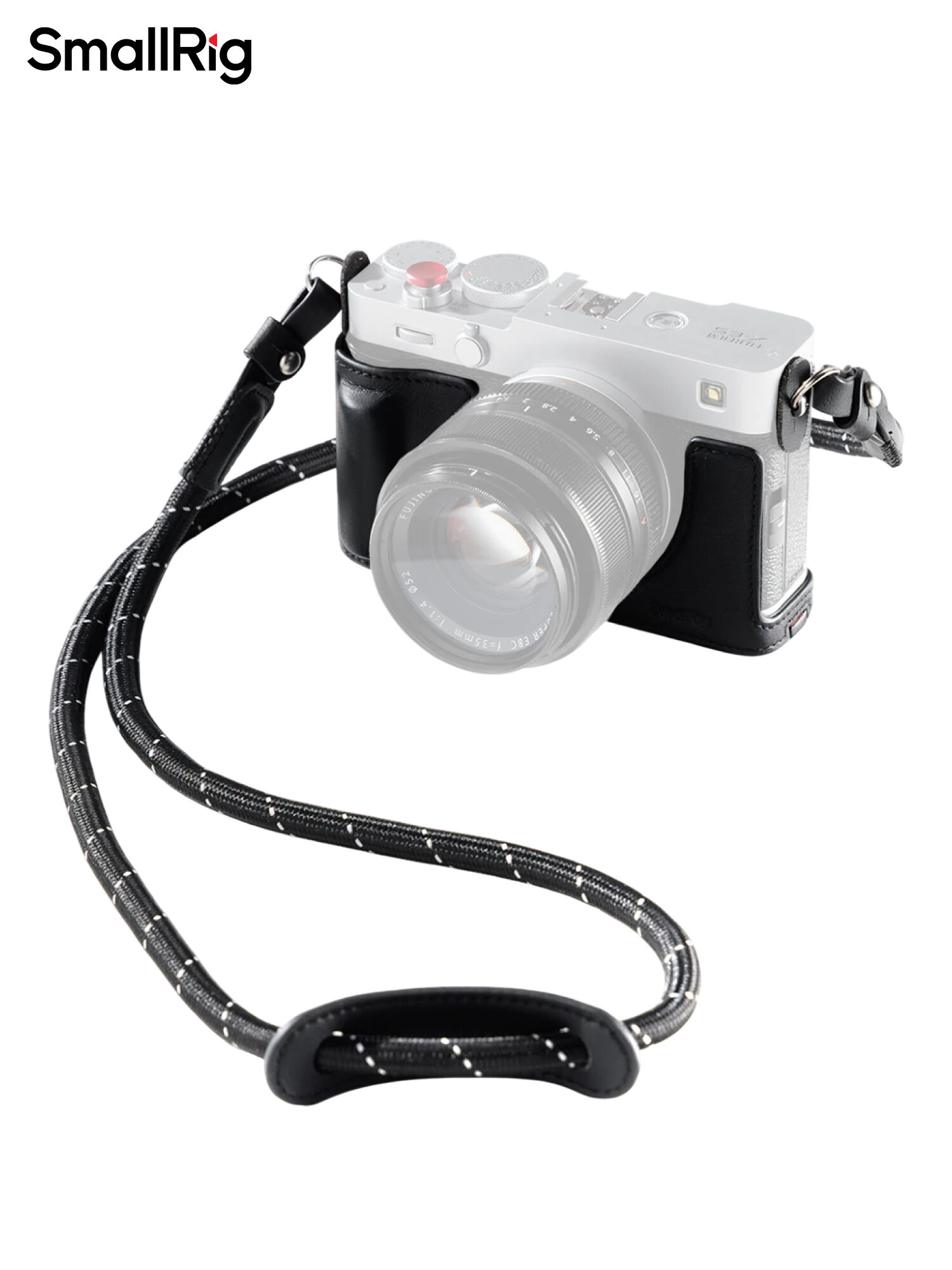 Чехол SmallRig Leather Case Kit для Fujifilm X-E5 Чёрный, кожа