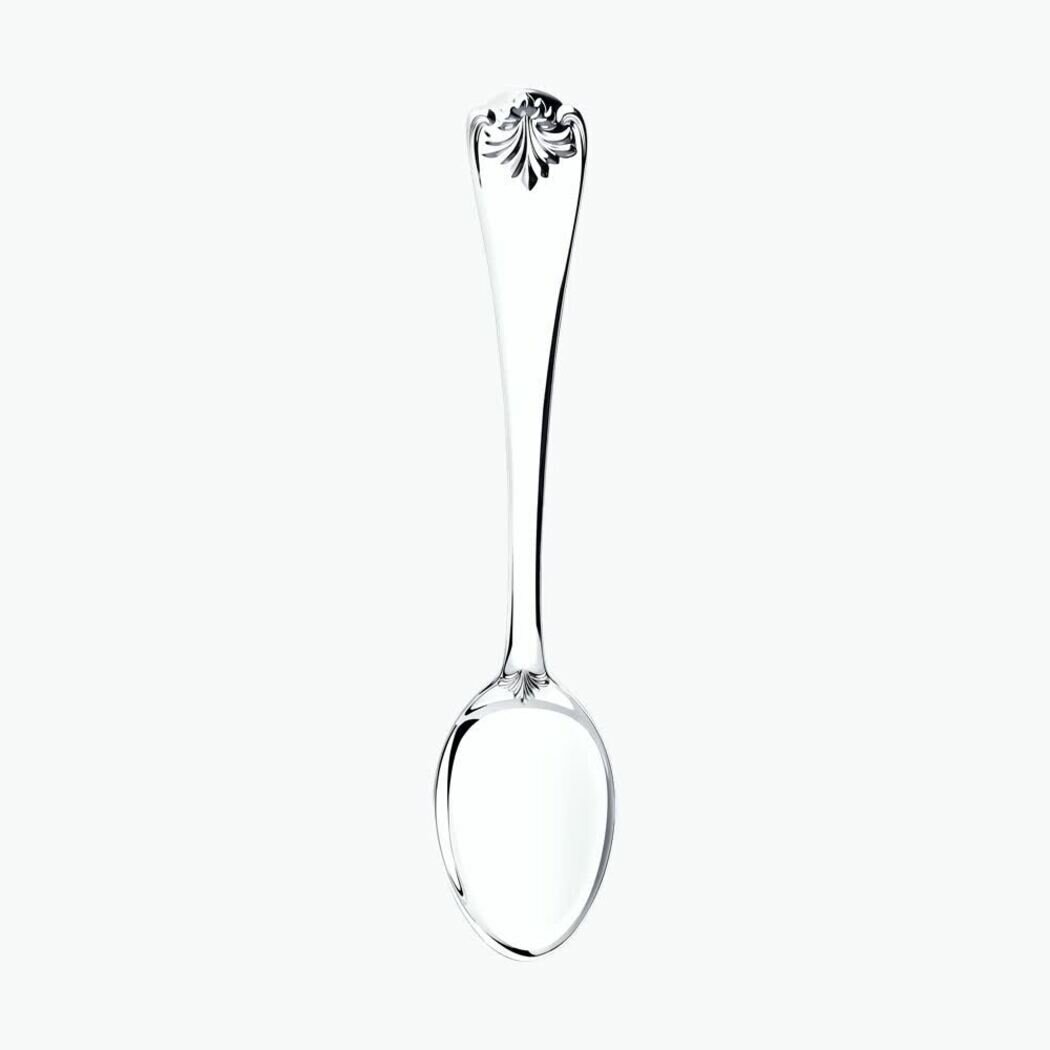 Чайная ложка SOKOLOV "Antique", посеребренная, 925 проба, в футляре