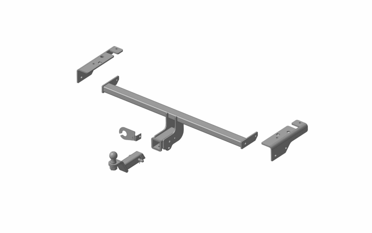 Фаркоп под квадрат Changan CS55Plus 2023-; CS55 2020-2023; Changan UNI-S 2024- Трейлер 8420