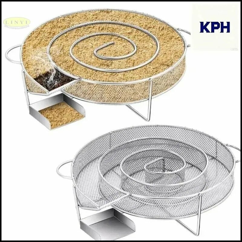Эксклюзивный дымогенератор Лабиринт для копчения Улитка