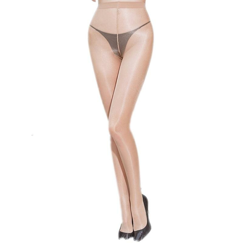 Женские блестящие колготки 20D, A