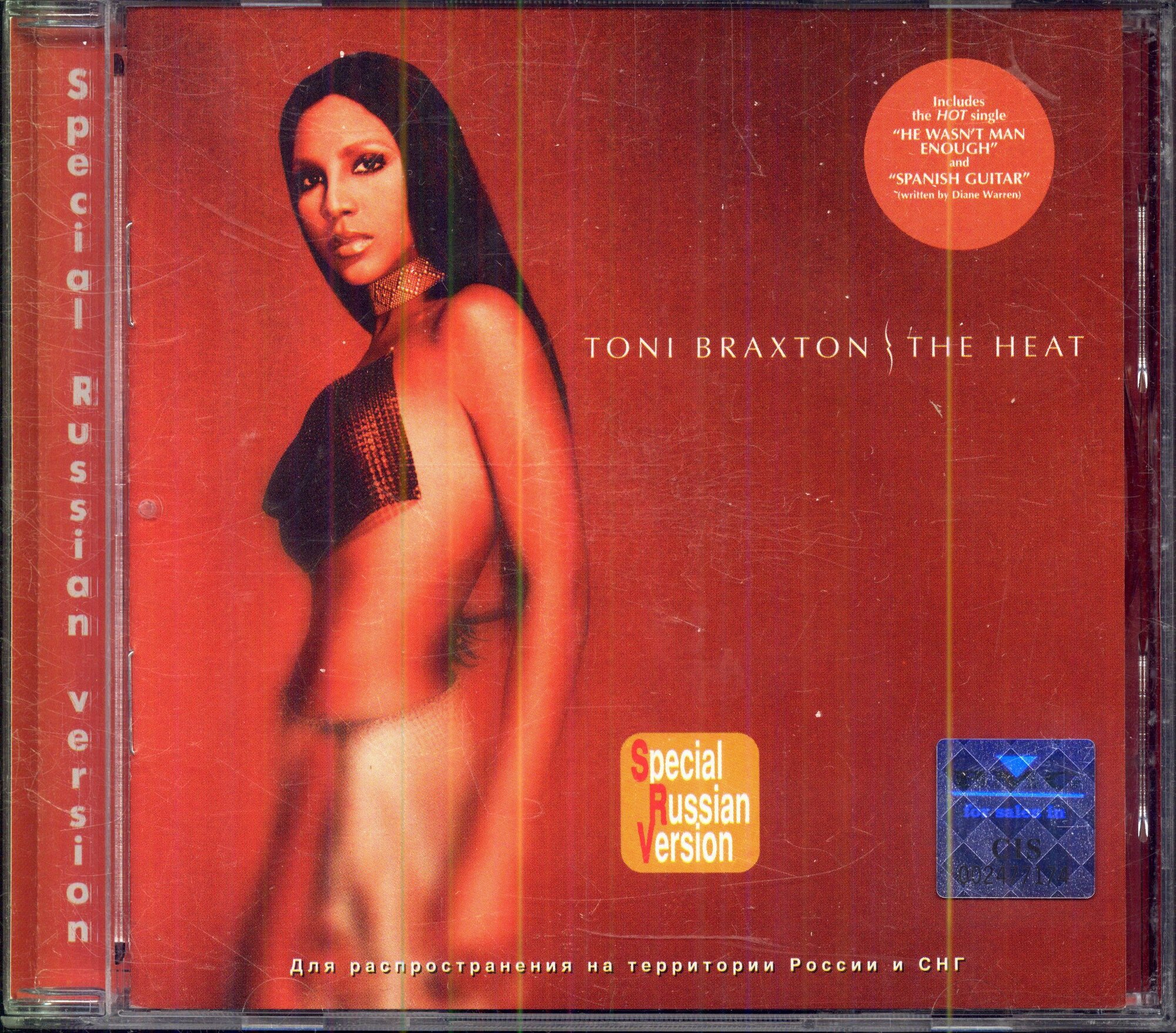 Toni Braxton. The Heat (Russia, LaFace Records, 74321 76421 2, 2000) CD диск