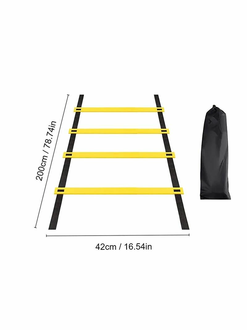 Гибкая лестница футбольная физическая тренировка веревочная лестница
