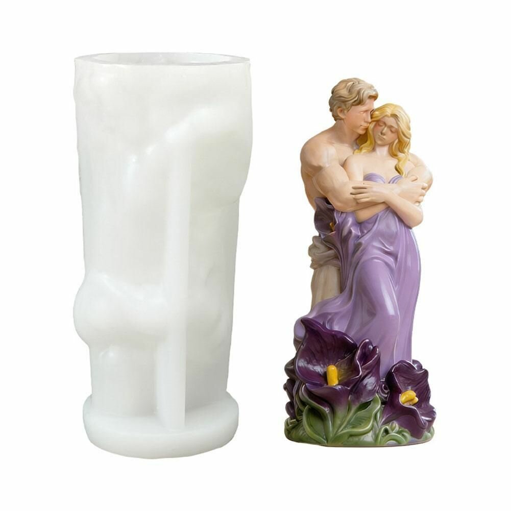 Силиконовая форма для создания парных фигур объятий, DIY набор для любовных сувениров, декор для интерьера