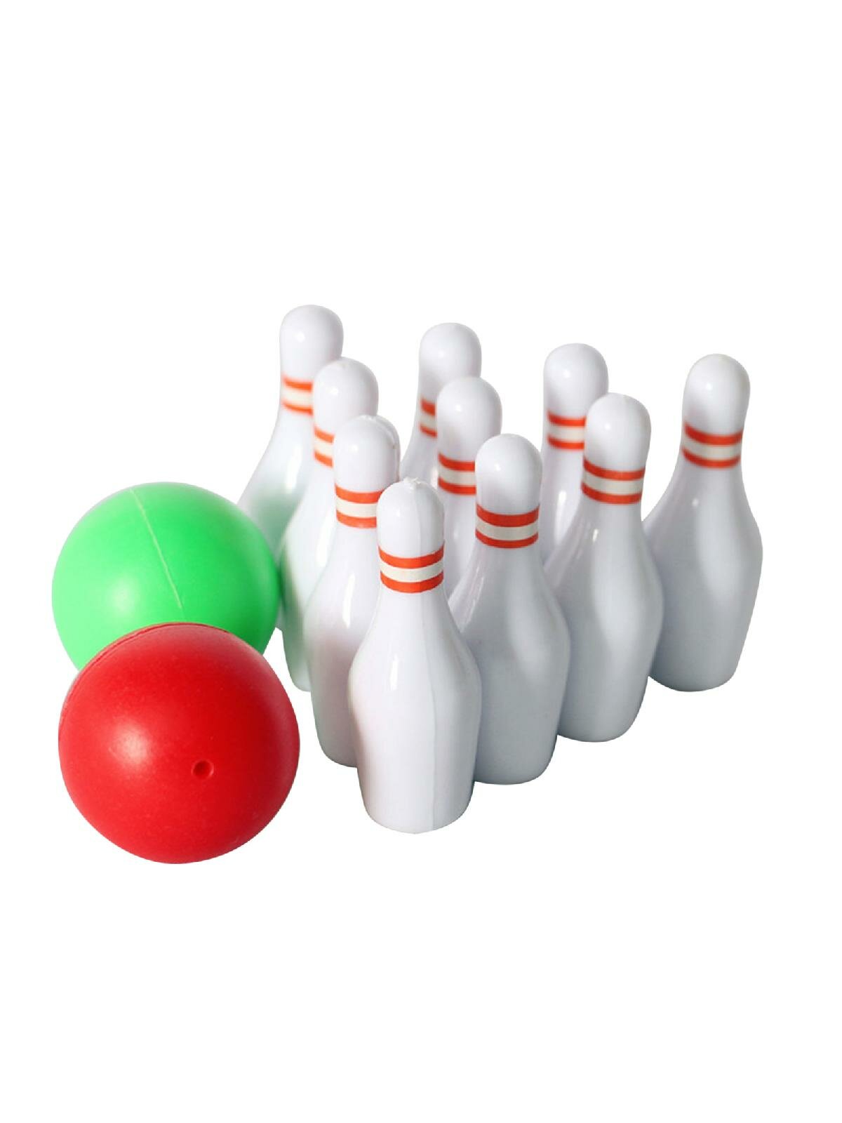 Мини-имитационные спортивные товары, уличная Миниатюрная модель, 10x бутылок, 2x шаров для боулинга