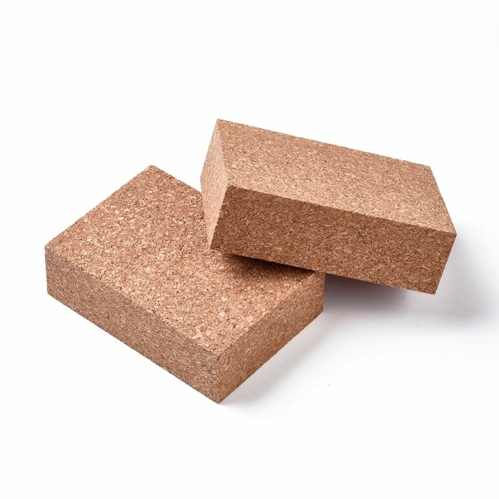 2 прямоугольных пробковых изоляционных листа для украшения стен подстаканников, вечеринок и товаров для рукоделия BurlyWood 10,1 x 7,12 x 3,02 см