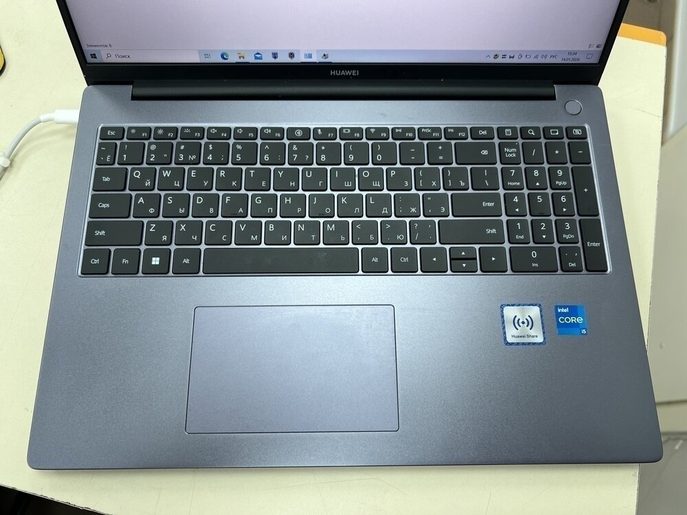 Ноутбук HUAWEI MateBook D 16 i5-12500H/16+512, Б/У, Уценка