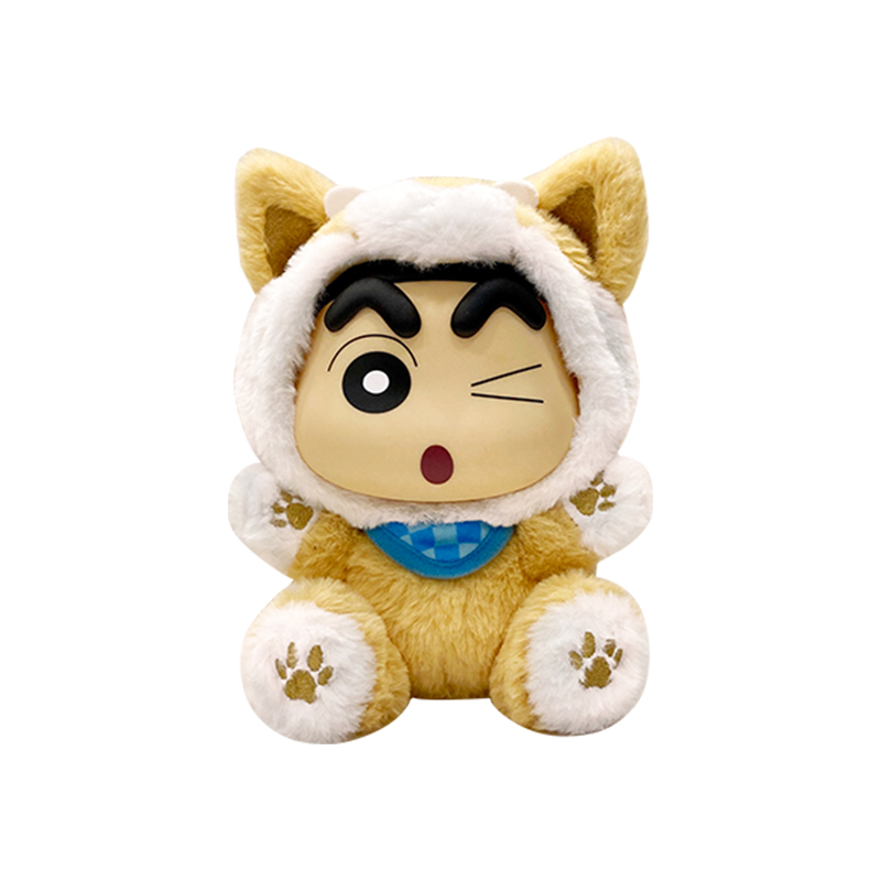 Виниловая игрушка-сюрприз унисекс Spiritual Creations x Crayon Shinchan, Confirmed-Little Yellow Dog (Open)