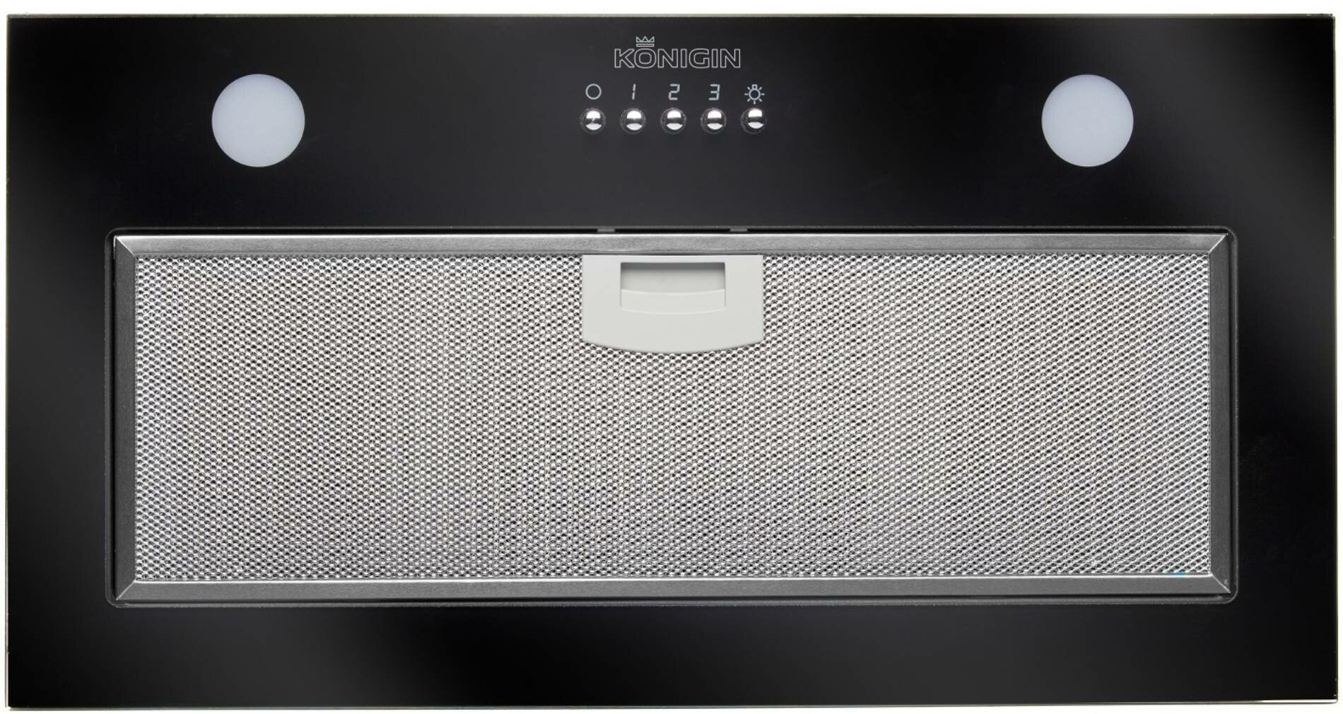Кухонная вытяжка Konigin Skylark Black Glass 52,5