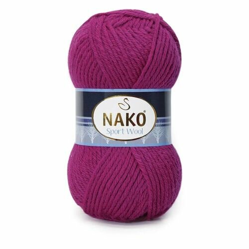 Пряжа Nako Sport wool 6964 (5 мотков по 100г/120м)