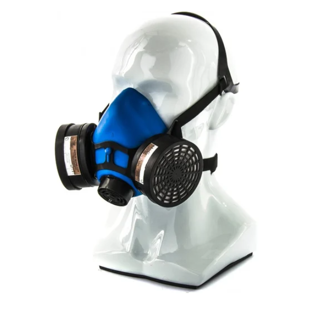 Полумаска изолирующая исток-300/400 со сменными комбинированными фильтрами а1р1// произведено в рф