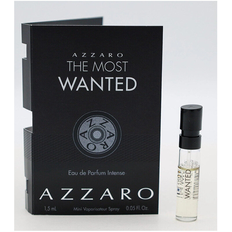 Парфюмерная вода Azzaro The Most Wanted миниатюра 1.5 мл / Пробник духов Азаро Зе Мост Вонтед