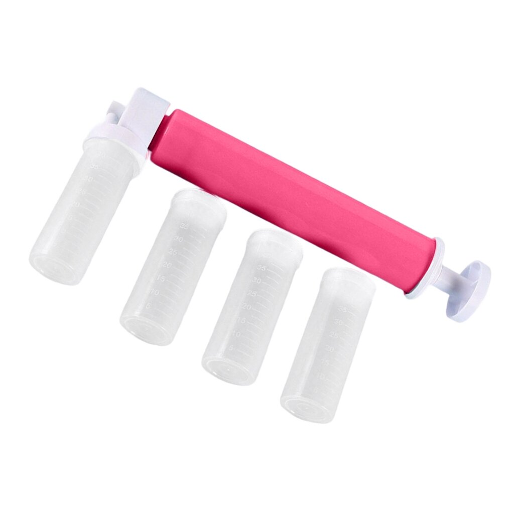 Ручной распылитель для торта-розово-красный