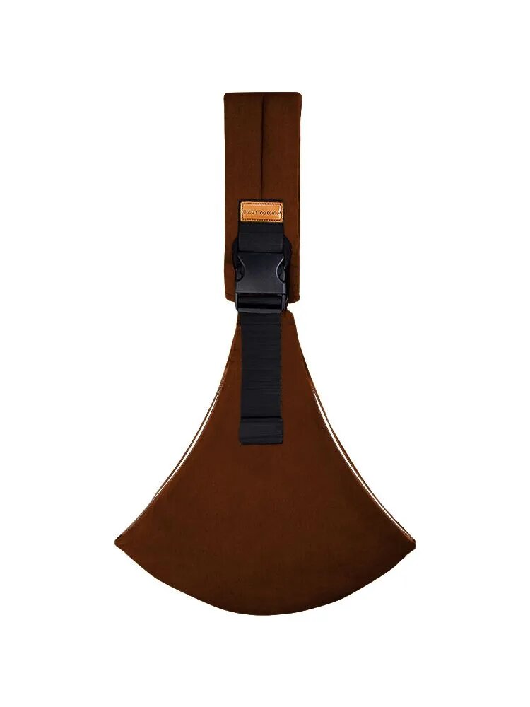 Слинг Май для детей коричневый, переноска для малышей, удобный рюкзак-переноска, для дома и прогулок