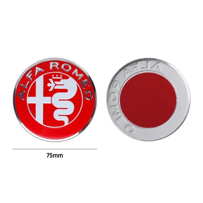 Для Alfa Romeo 159 147 Giulietta Stelvio 4C MITO 156 Giulia GT капот автомобиля 75MM-Red Silver