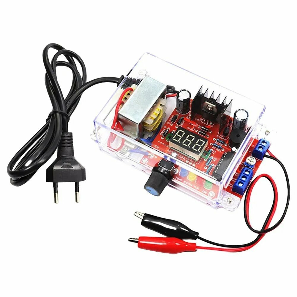 Регулируемый стабилизатор напряжения LM317 для DIY, 1,25 12 В, 200 мА, с печатной платой