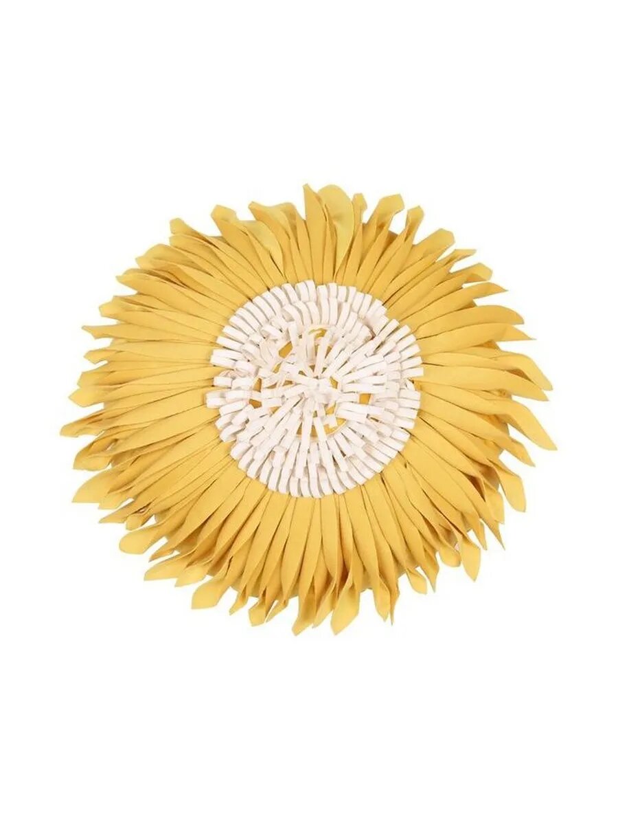 Наволочка 3D Цветочная, Круглая 45*45см (без вставки)