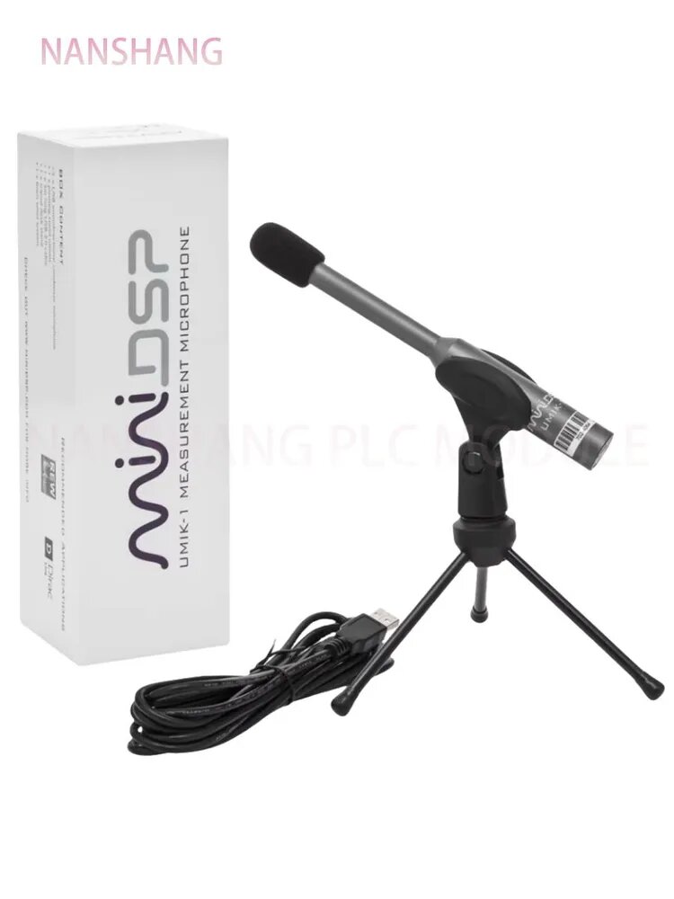 Новый оригинал Измерительный микрофон miniDSP UMIK-1 для компьютера, настольный